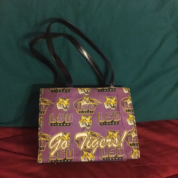 none in satchel | Bags | Lsu Womans Satchel Handbag | Poshmark